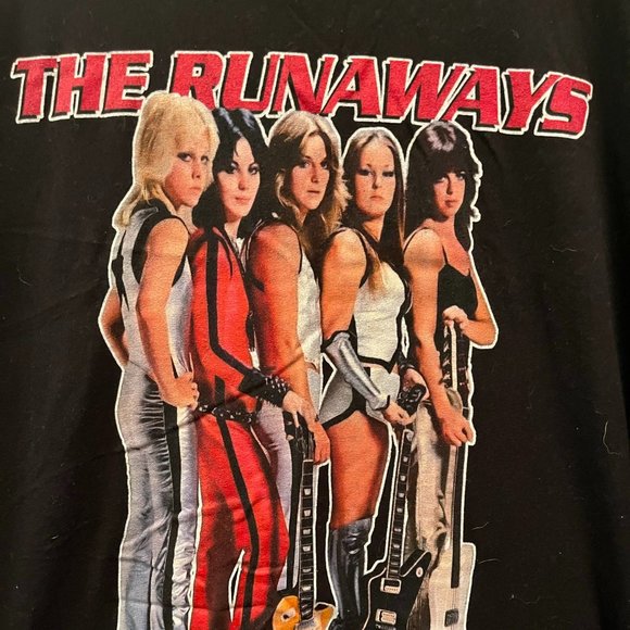 Redbubble | Tops | The Runaways Band Tshirt 7s Rock | Poshmark